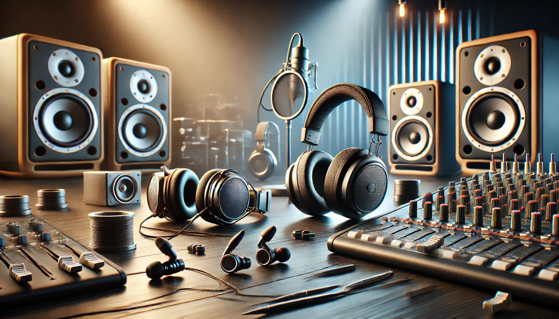 Fones In-Ear, Headphones, Monitores e Acessórios