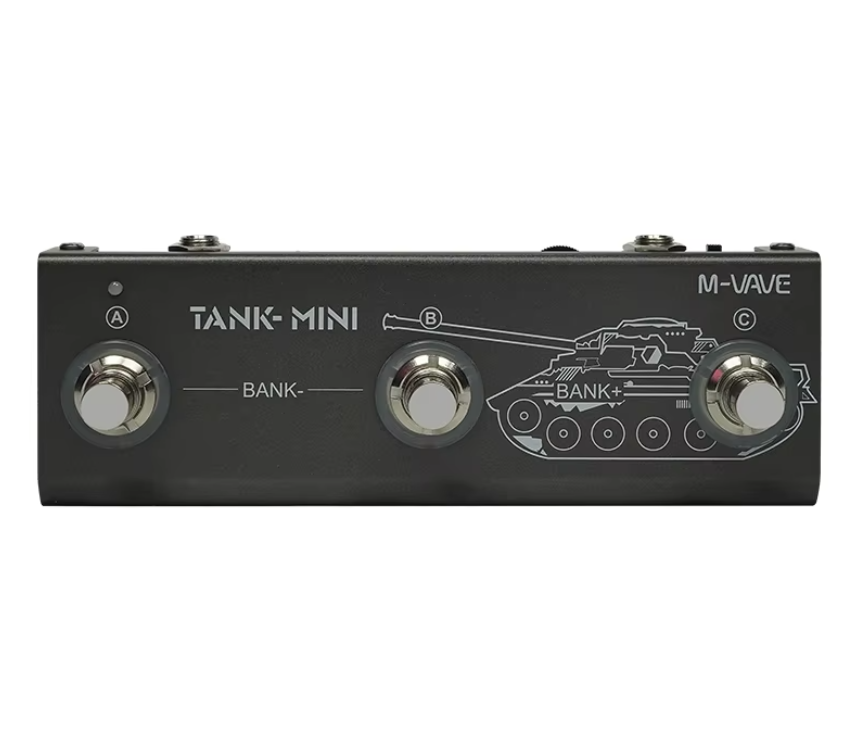 M-Vave Tank Mini – Pedaleira Multiefeitos com Simulação IR